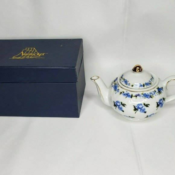 Unlisted | Kitchen | Antique Porcelain Nantucket Home Mini Tea Pot ...